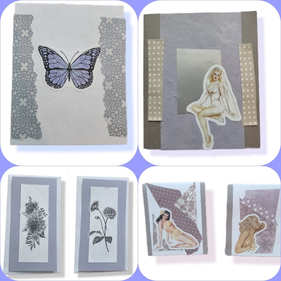 Design | Vintage Pinup Doll Card Set | Poshmark